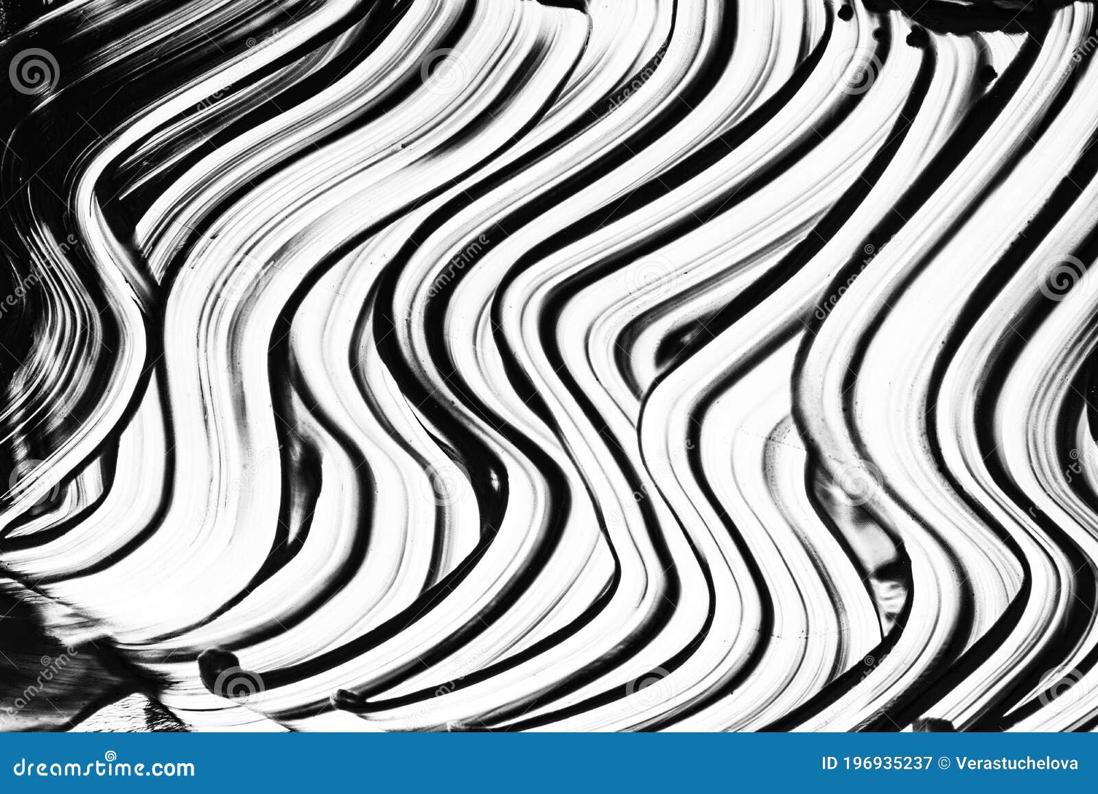 A Black Smudge and Blur Marks on White Paper - Abstract Black and White ...