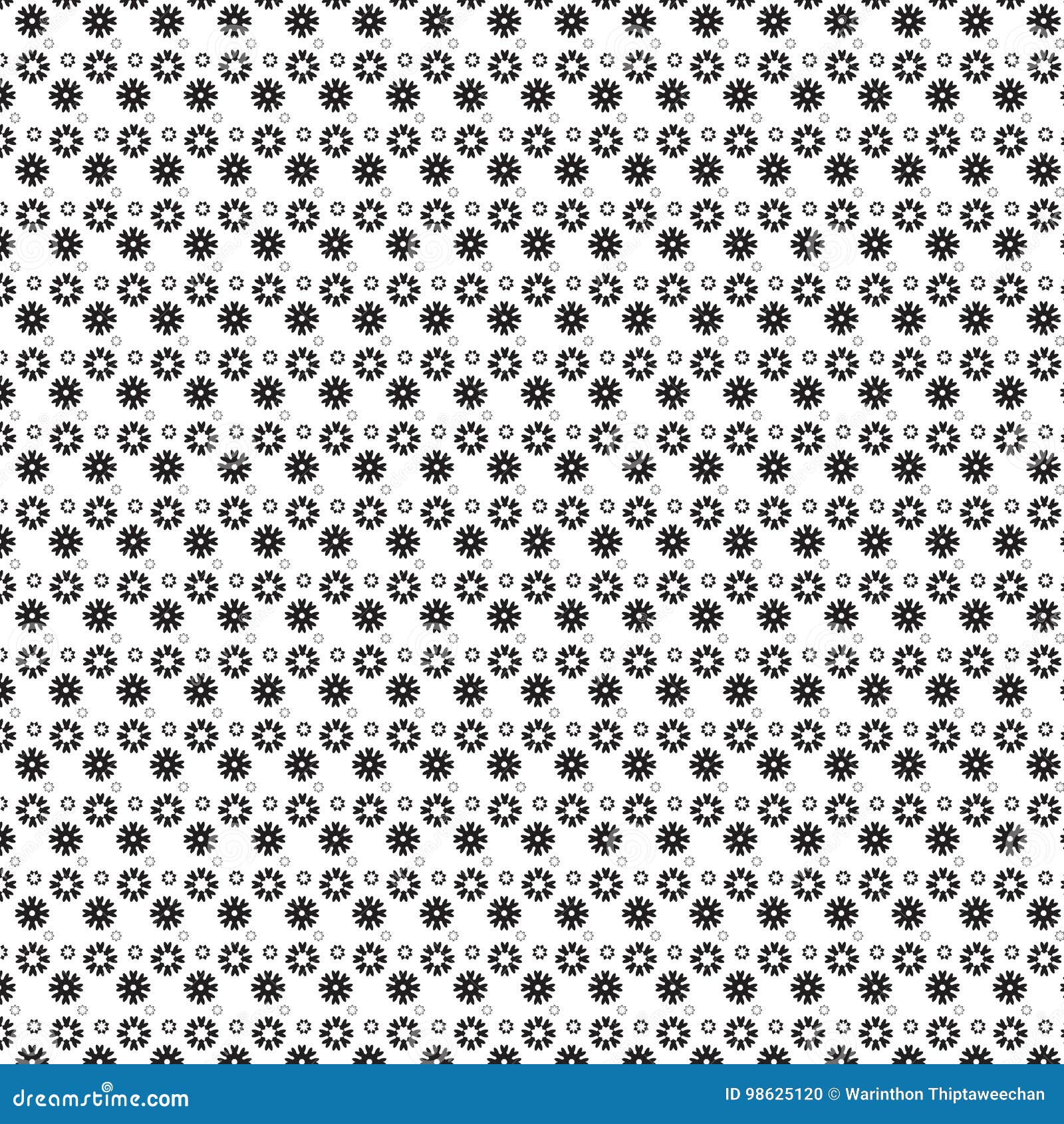 Black Snowflake Pattern Background Stock Vector - Illustration of dress ...