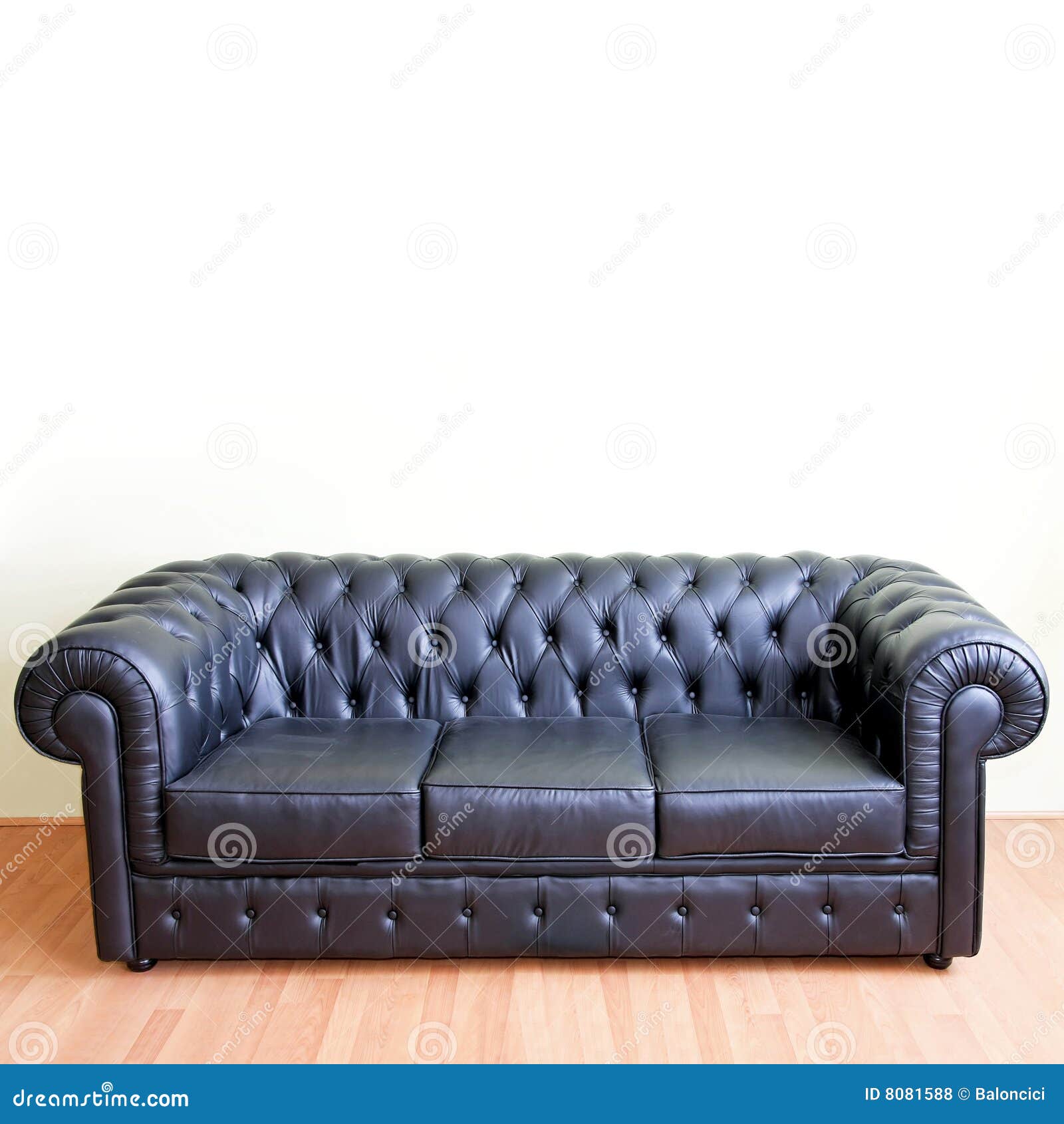 Black sofa stock photo. Image of pattern, divan, decoration - 8081588