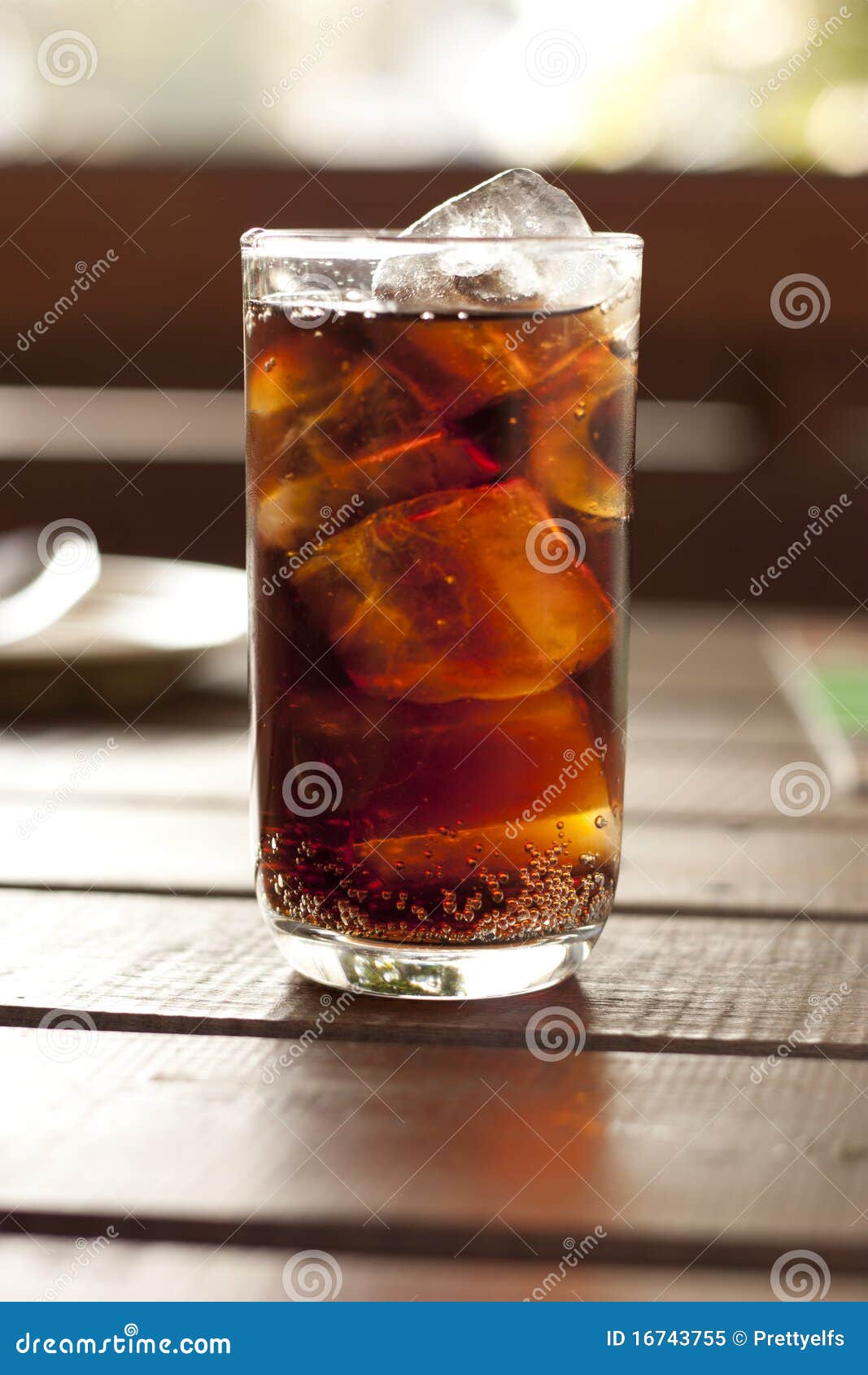 Black soft drink stock image. Image of soft, coke, glass - 16743755
