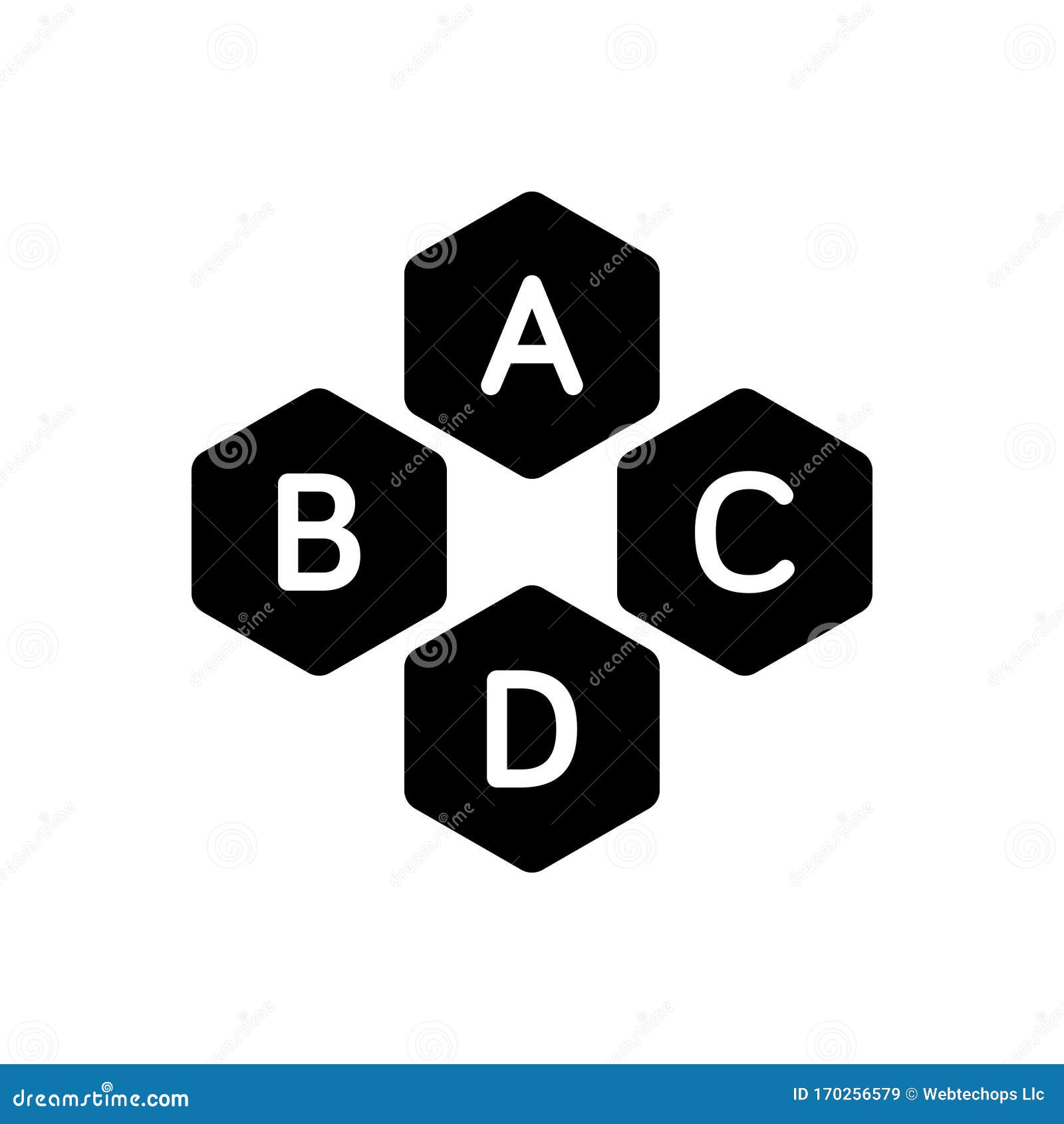 Black Solid Icon for Basic, Base and Underlying Stock Vector ...