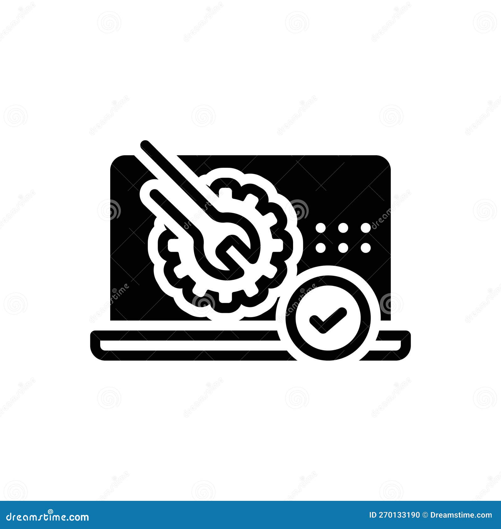 Installed Icon In Line Design. Installed, Setup, Application, Software ...