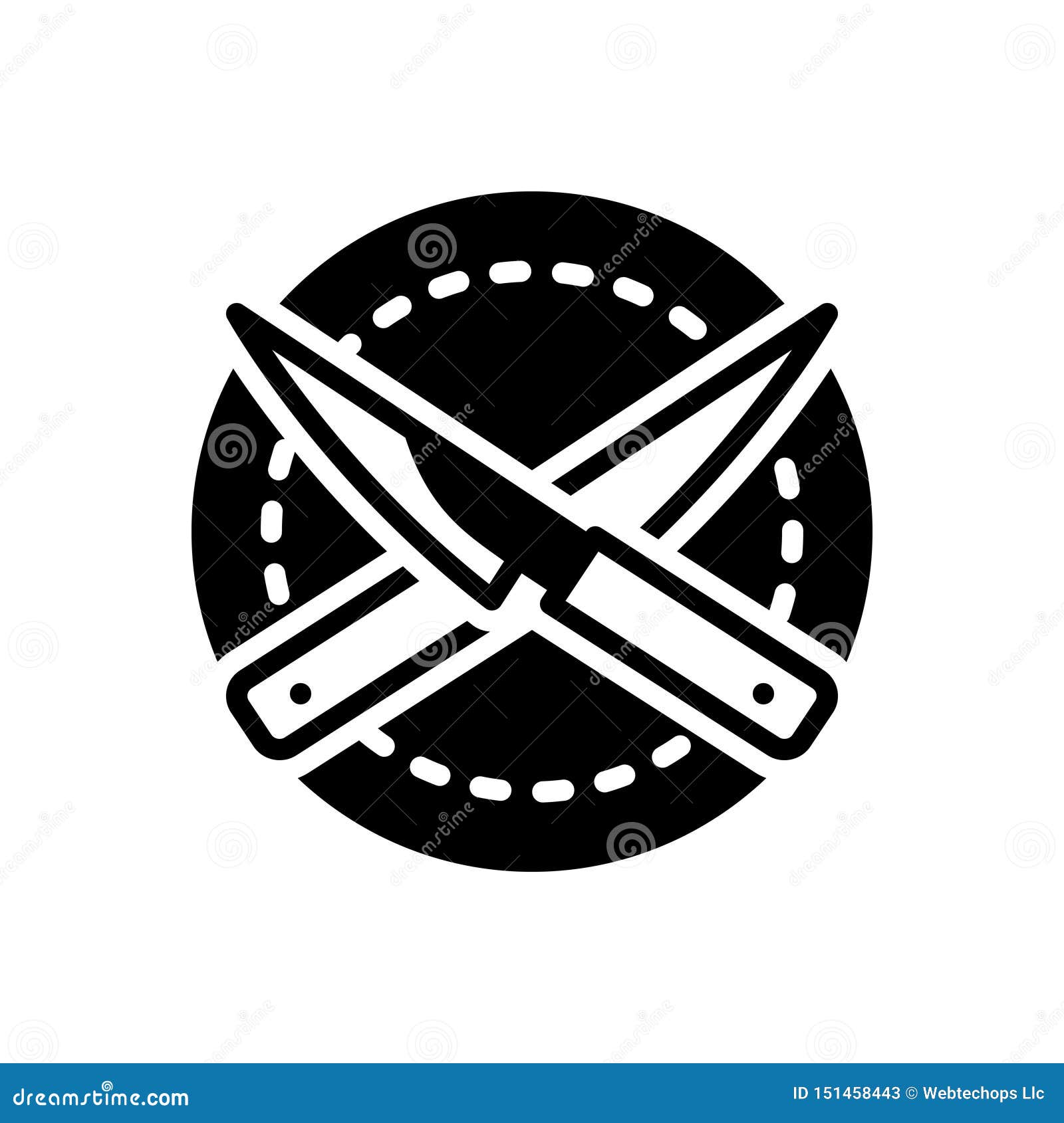 Black Solid Icon For Knife, Lancet And Sharp Cartoon Vector ...