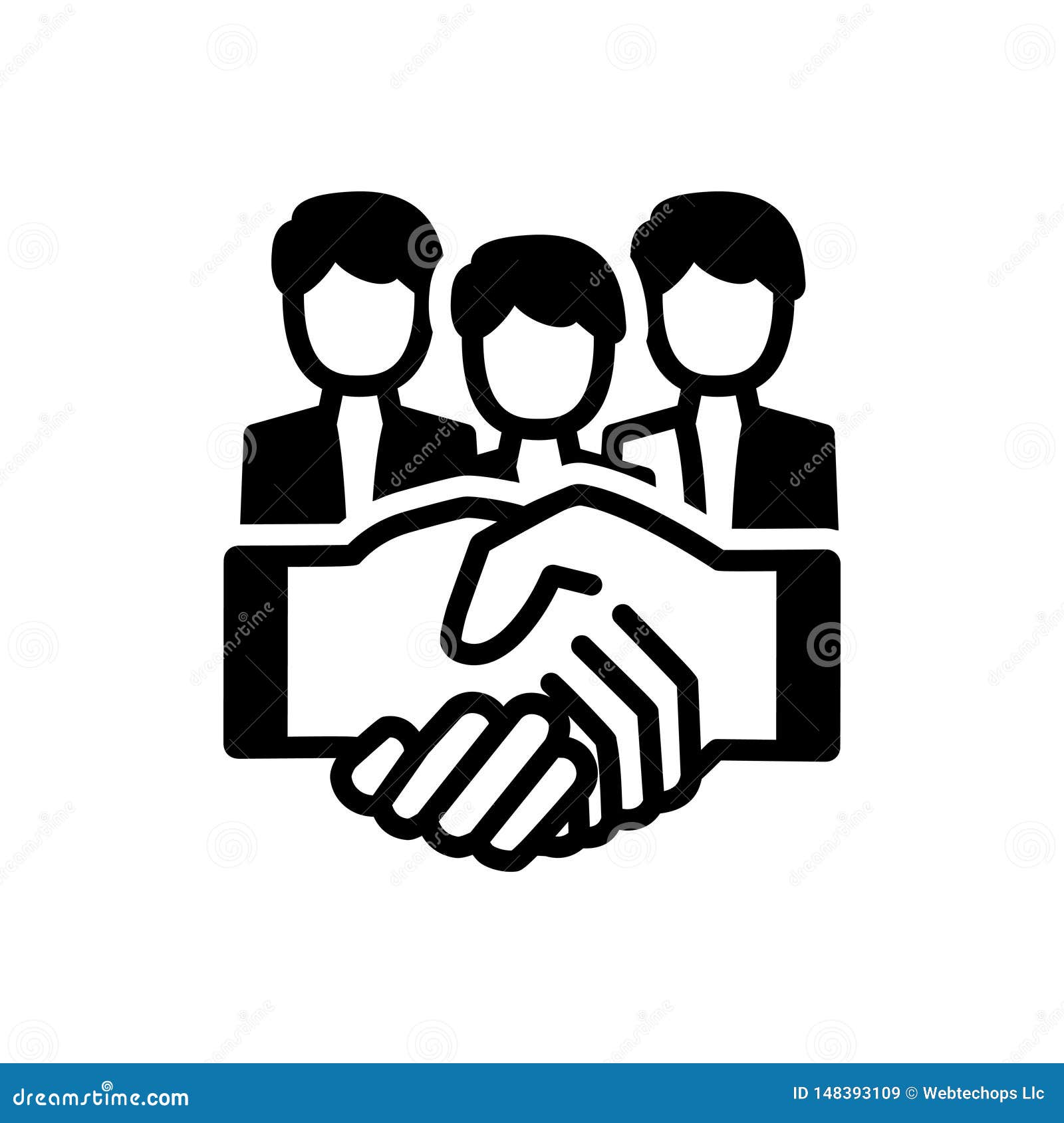 Collaboration Hands Icon