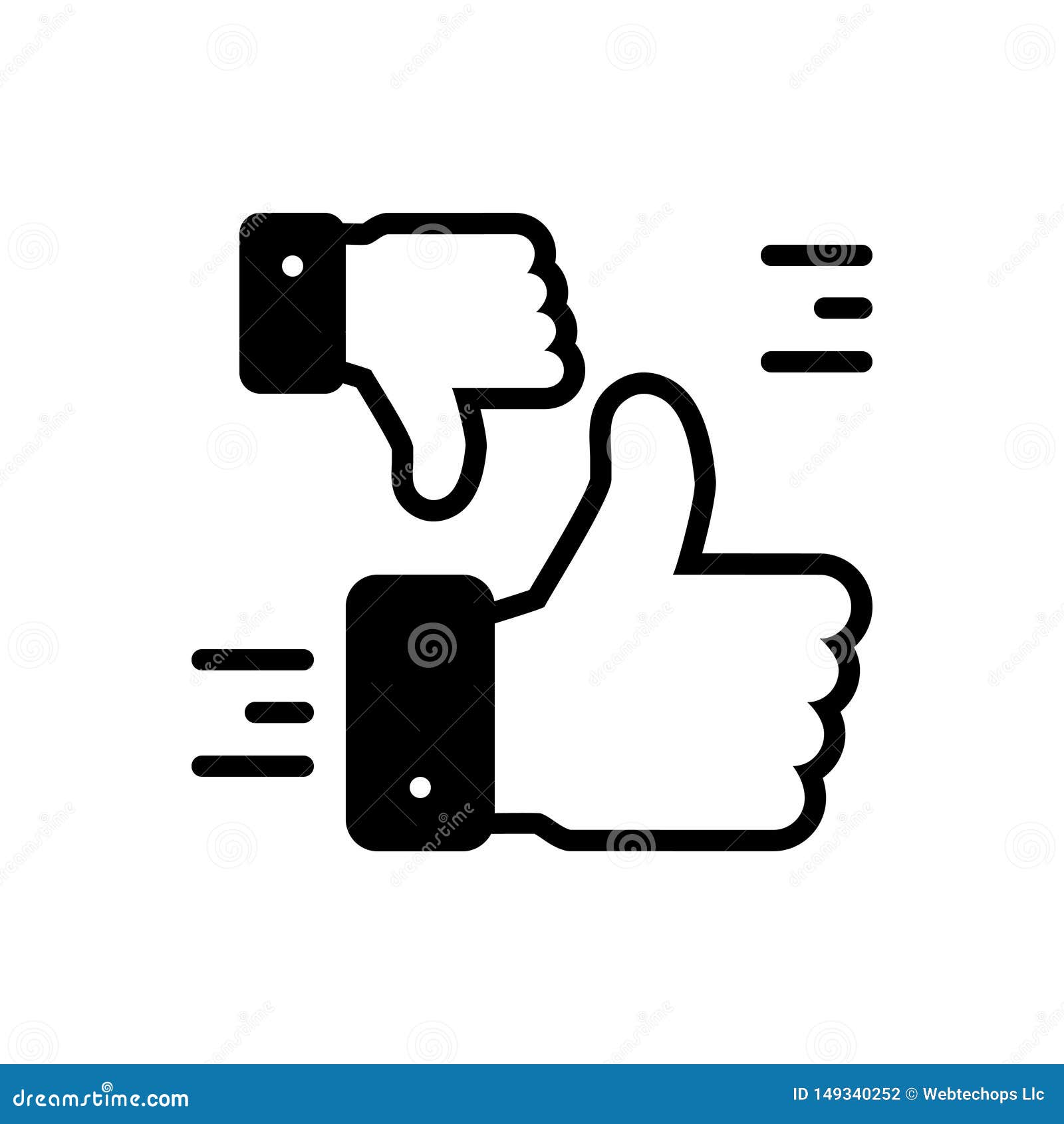 Black Solid Icon for Perhaps, Probably and Maybe Stock Vector ...