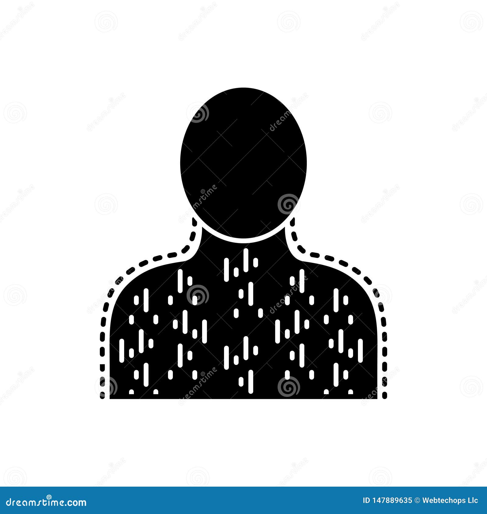 Black Solid Icon for Rash, Eczema and Skin Stock Vector - Illustration ...