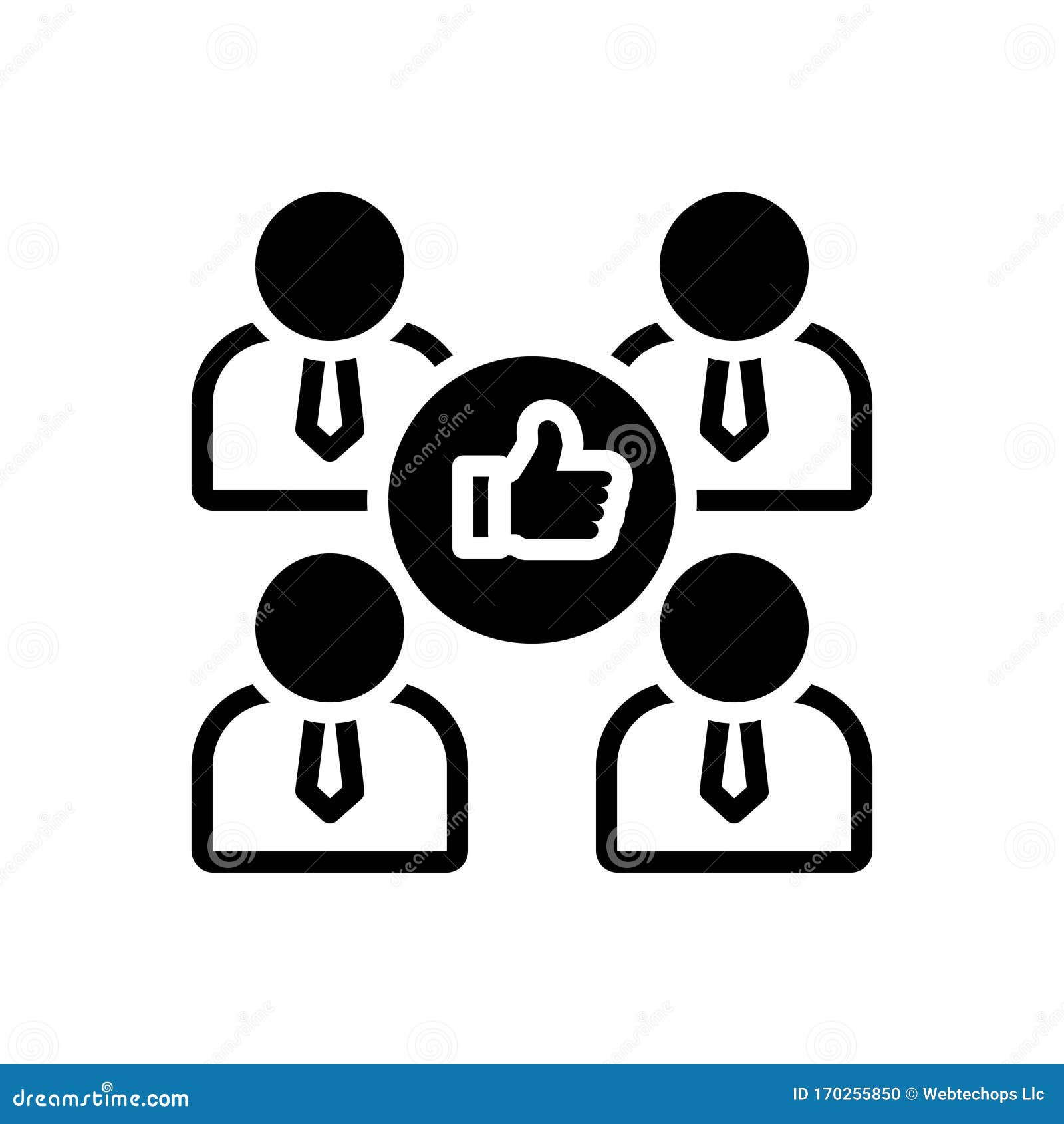 Black Solid Icon for Satisfy, Placate and Soothe Stock Vector ...