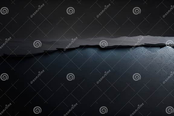 Black Solid Texture Background Generative AI Stock Photo - Image of ...