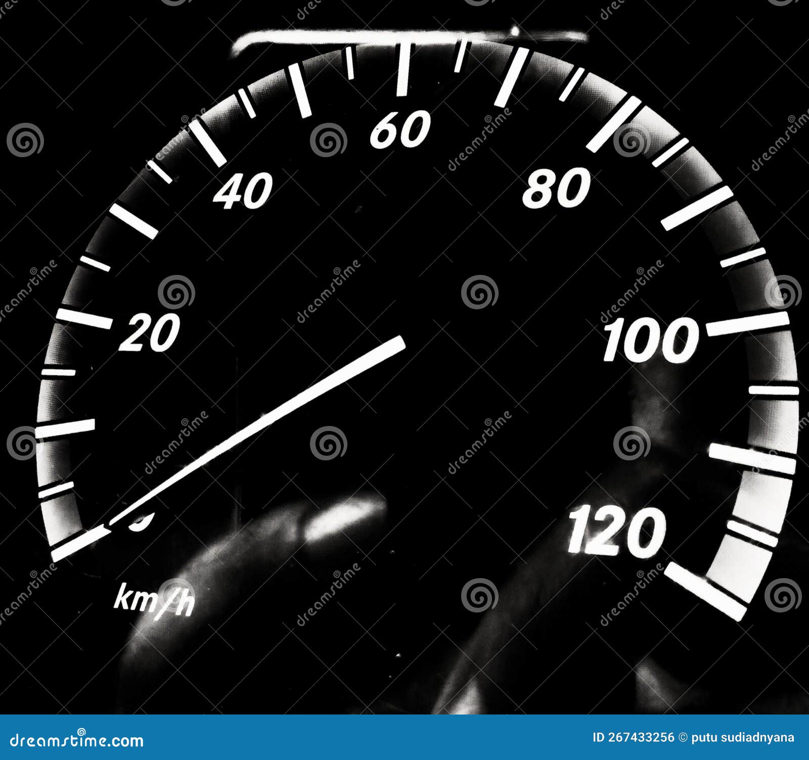 Black Speedometer on a Very Stunning Luxury Vehicle? Stock Photo ...