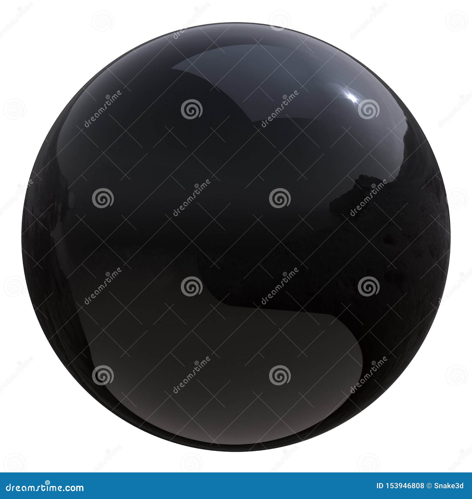 Black Sphere Bubble Oil Drop Close-up Sparkling. Circle Ball Button ...