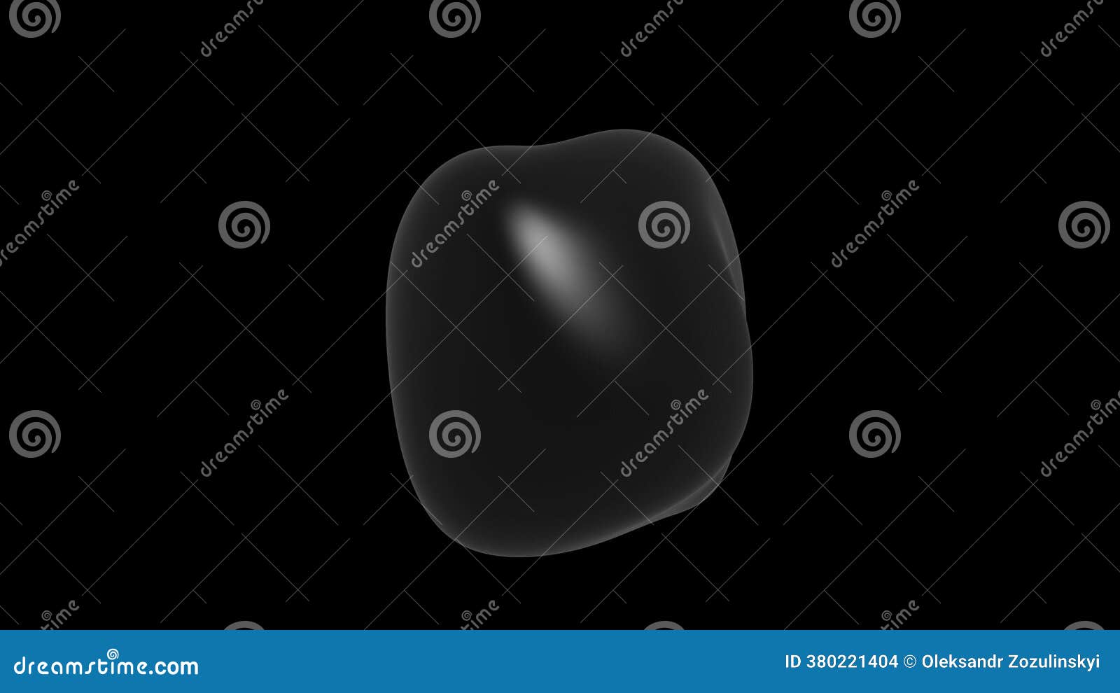 Black 3D Sphere With Dotted Texture On White Background. Design Element ...