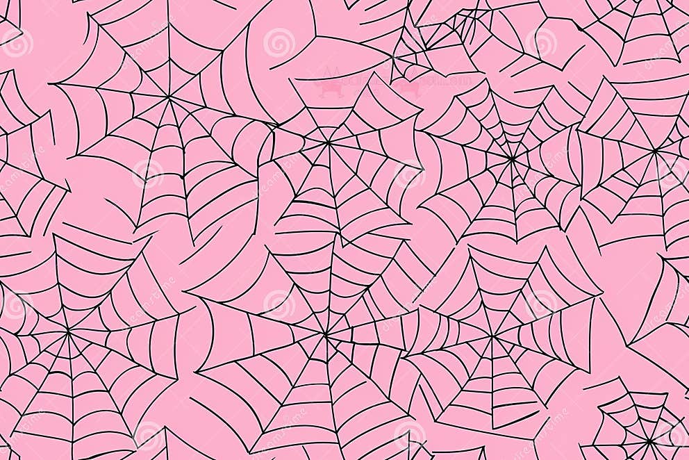 Spider Web Pattern stock illustration. Illustration of abstract - 342125025