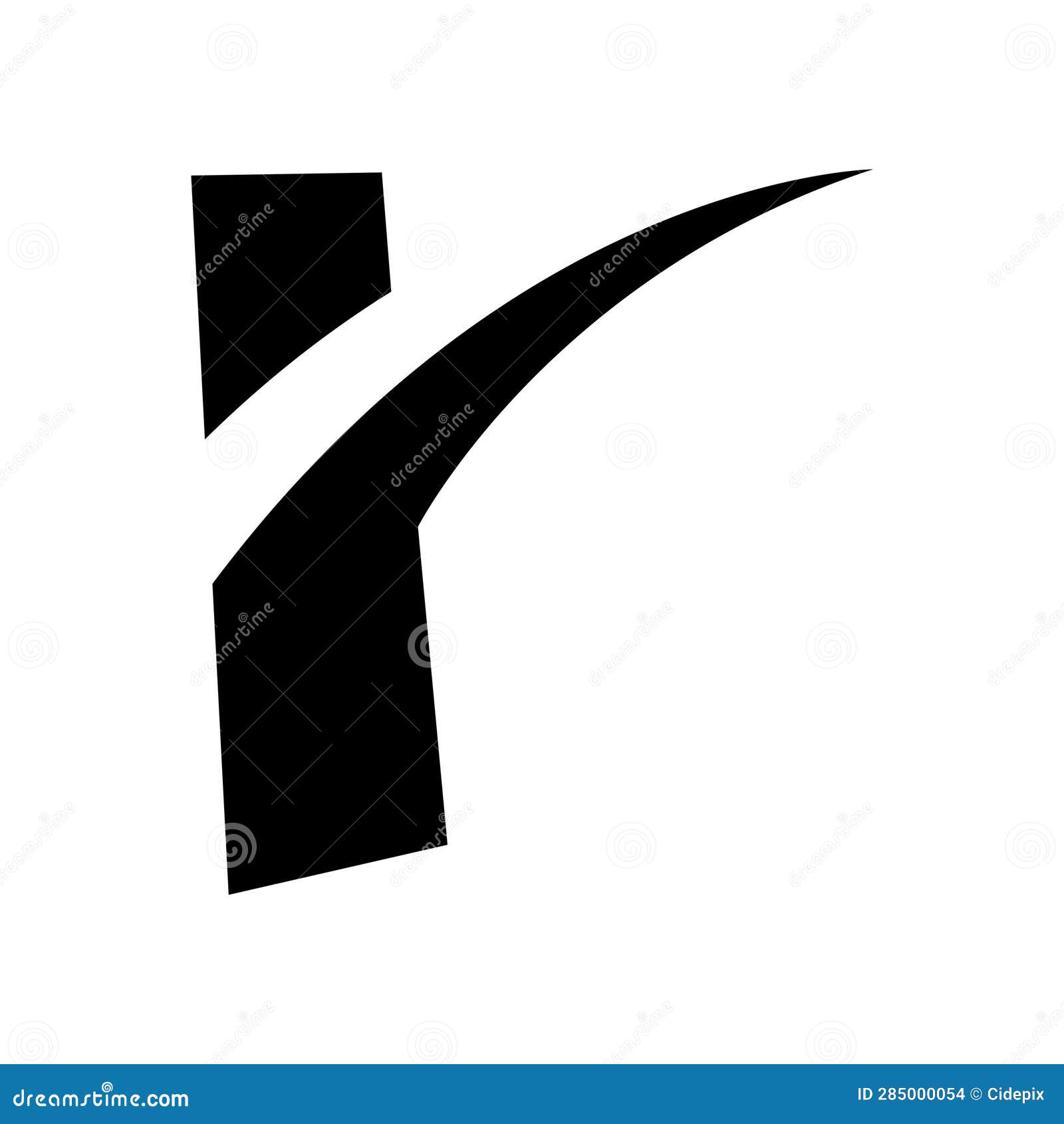 Black Spiky Shaped Letter R Icon Stock Vector - Illustration of logo ...