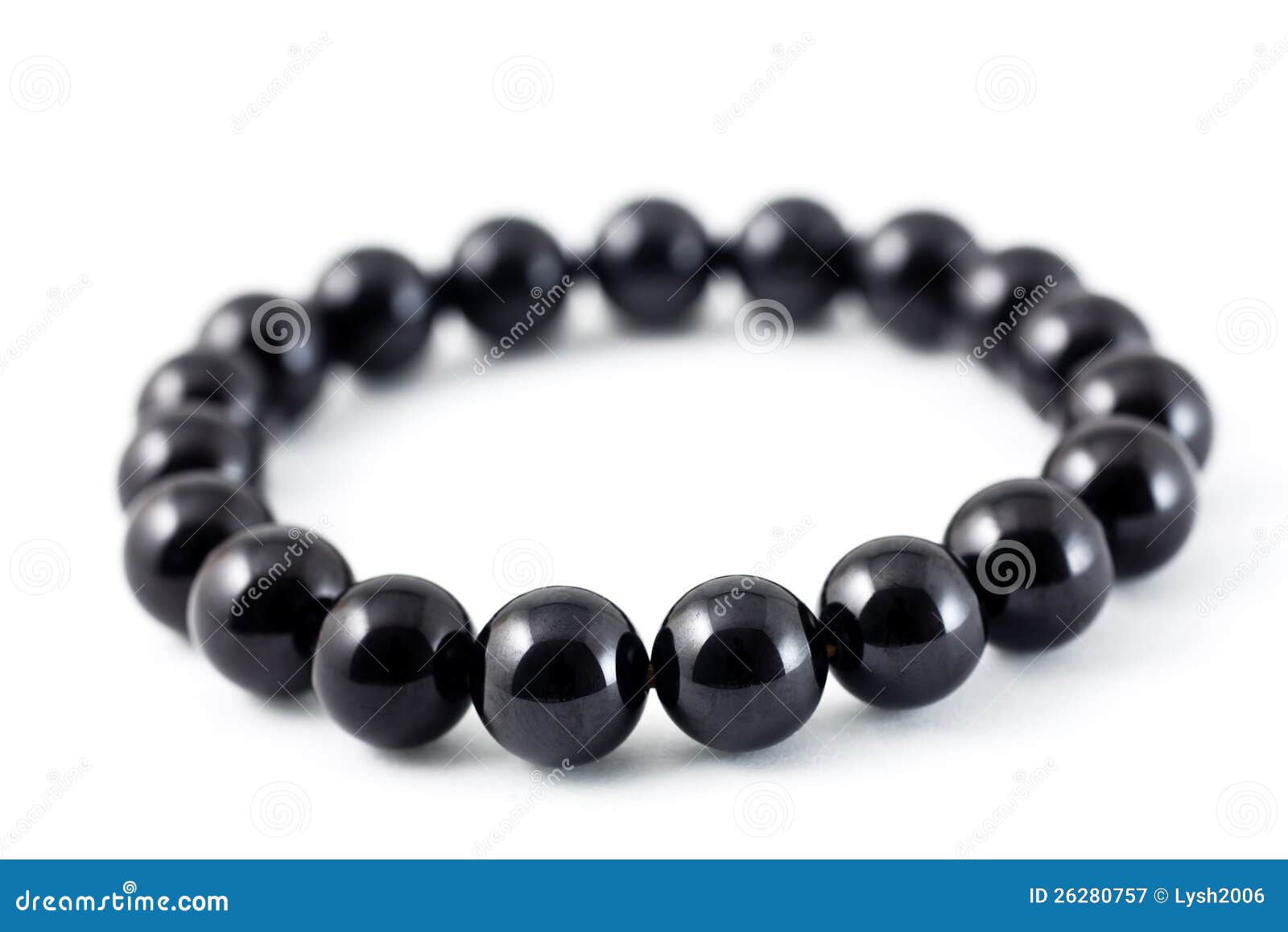 Black Spinel, Kasumi Pearl Bracelet. A Bracelet Made Of Natural Stones ...