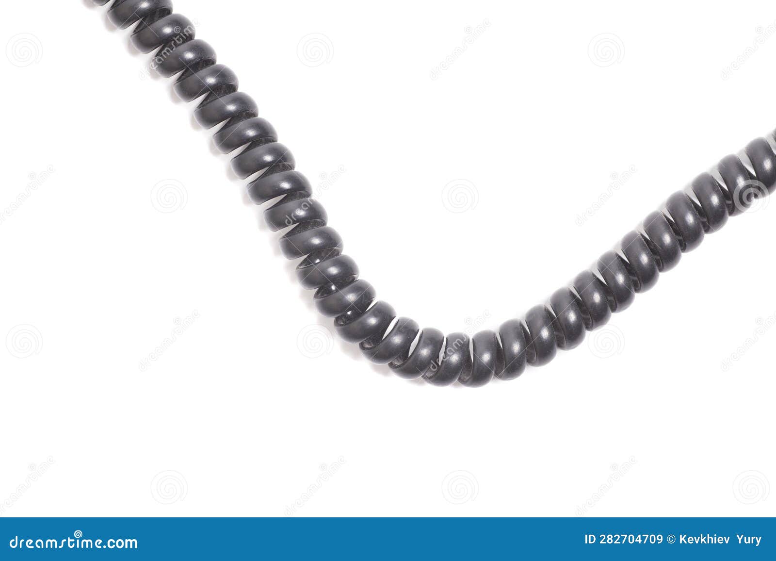 Spiral Telephone Cable Stock Image | CartoonDealer.com #16289917