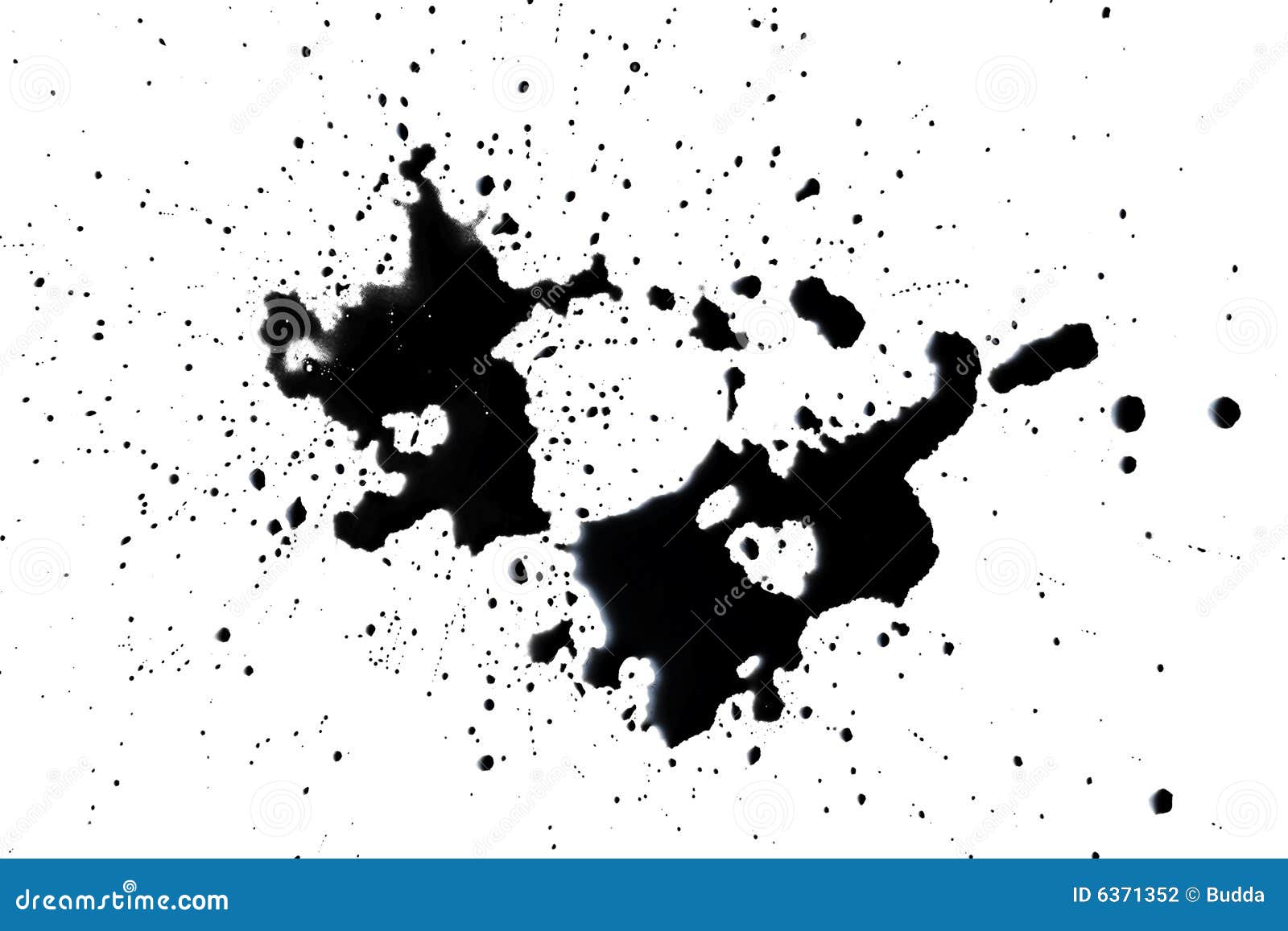 Black splatters stock photo. Image of blot, background - 6371352