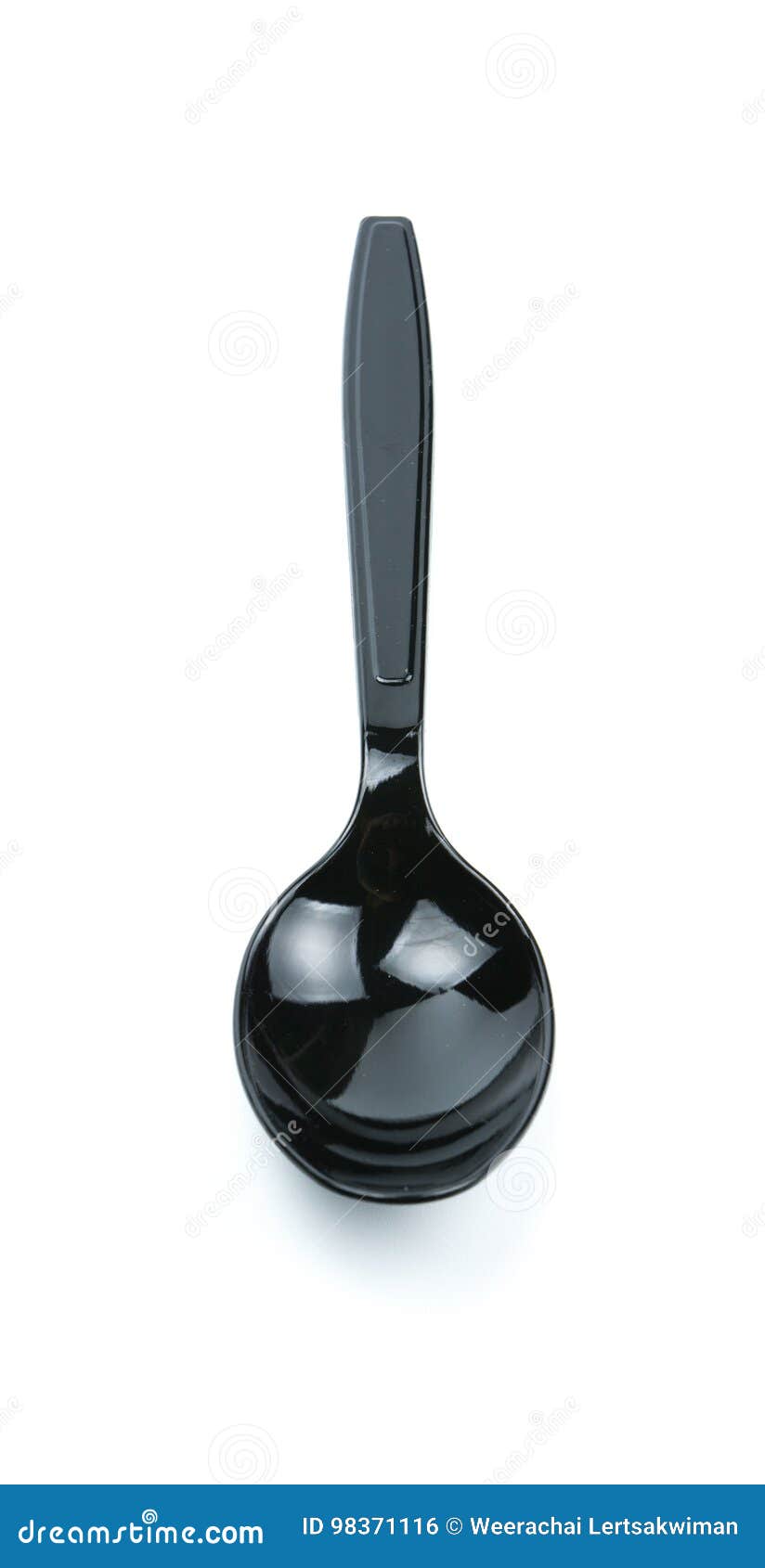 Black spoon stock photo. Image of food, white, cooking - 98371116
