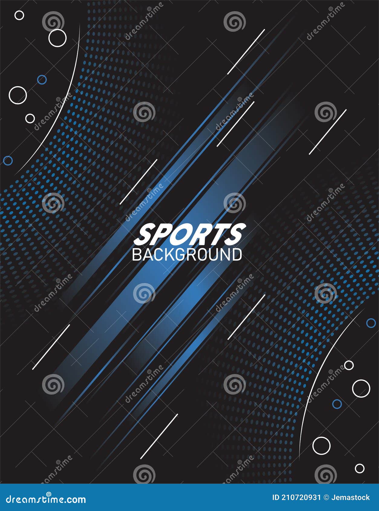 Black Sport Background with Lettering White Stock Vector - Illustration ...