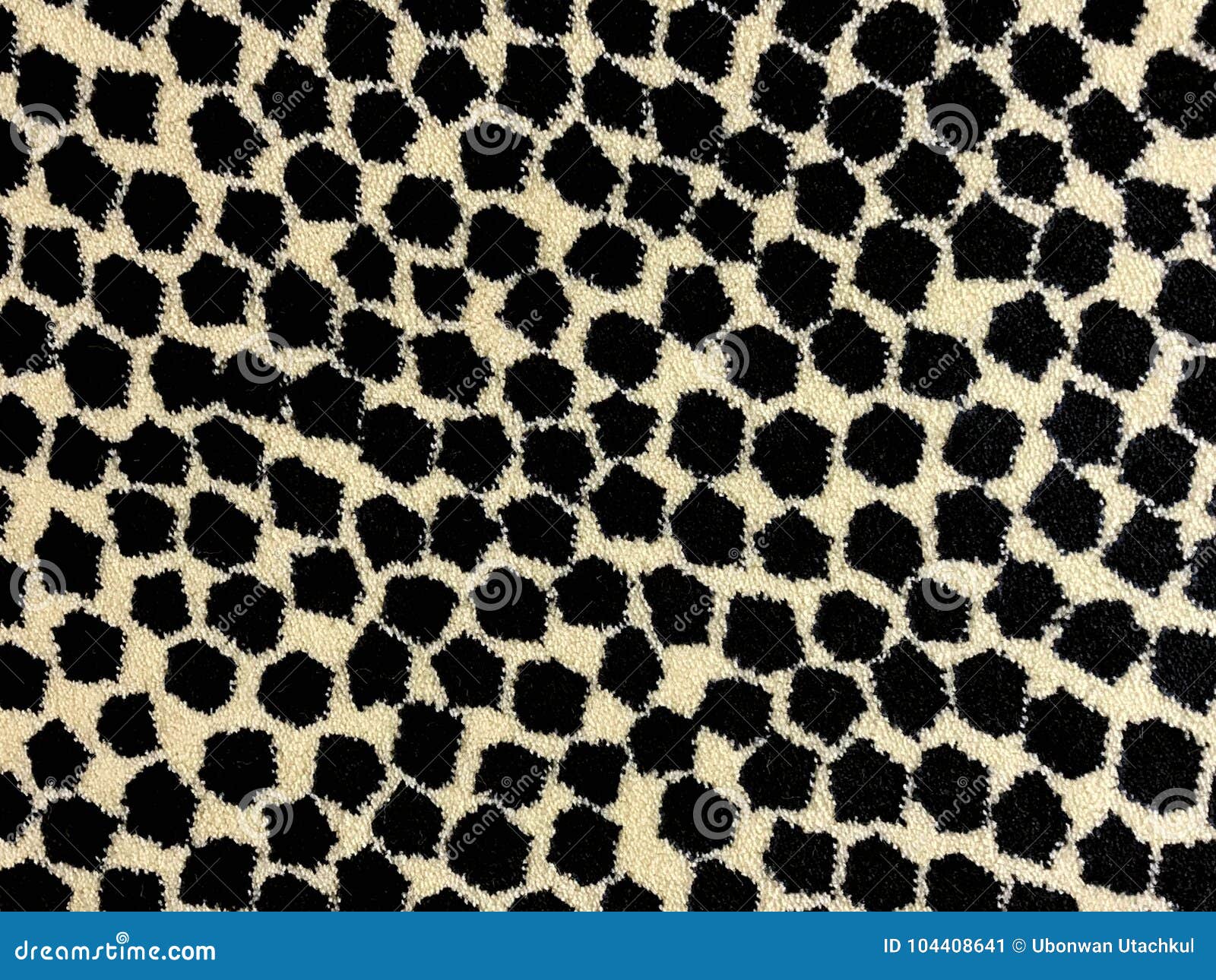 Black Spot Carpet Texture and Background Stock Image - Image of white ...
