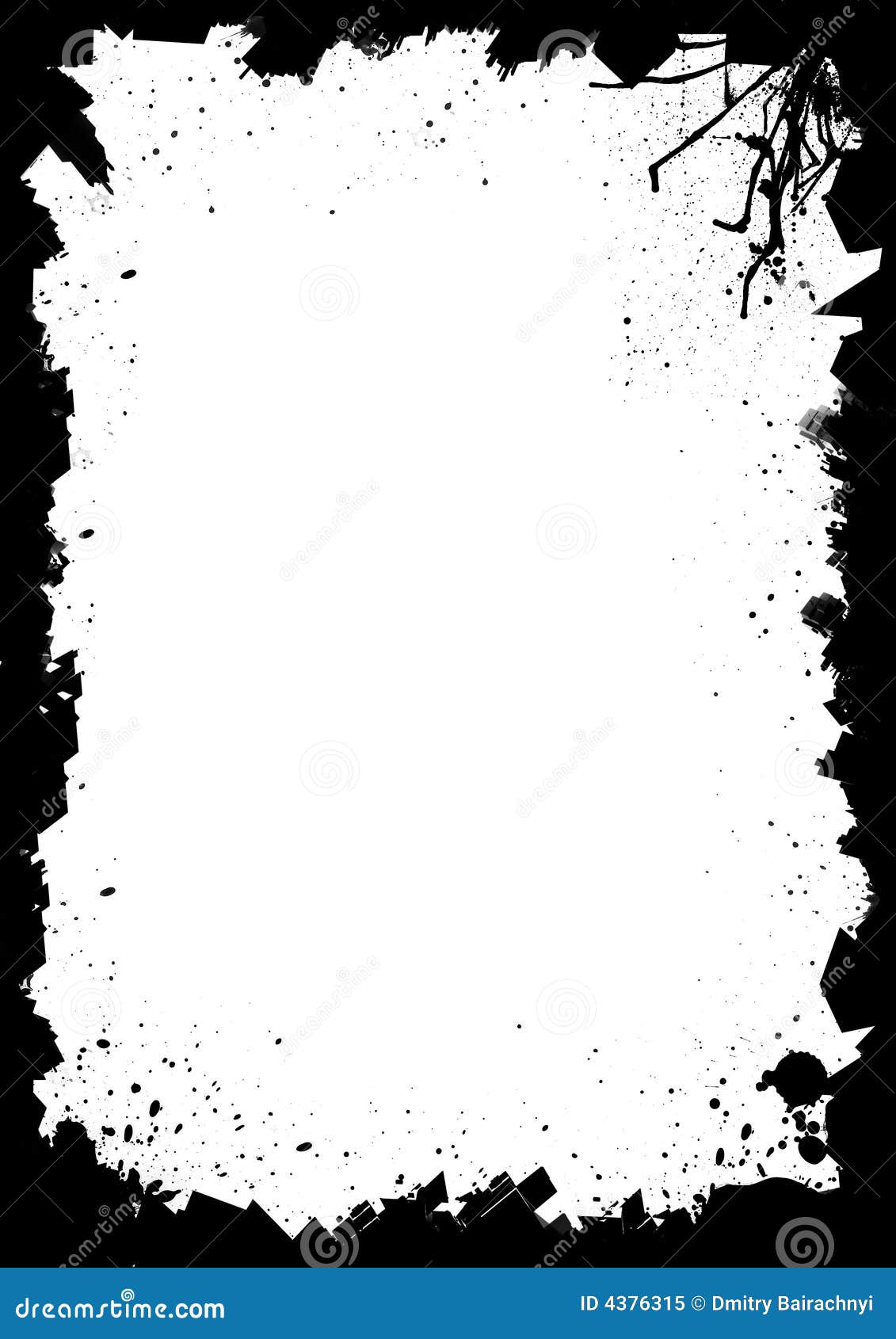 Black Spot. Splash Silhouette. Ink Blot Cartoon Vector | CartoonDealer ...