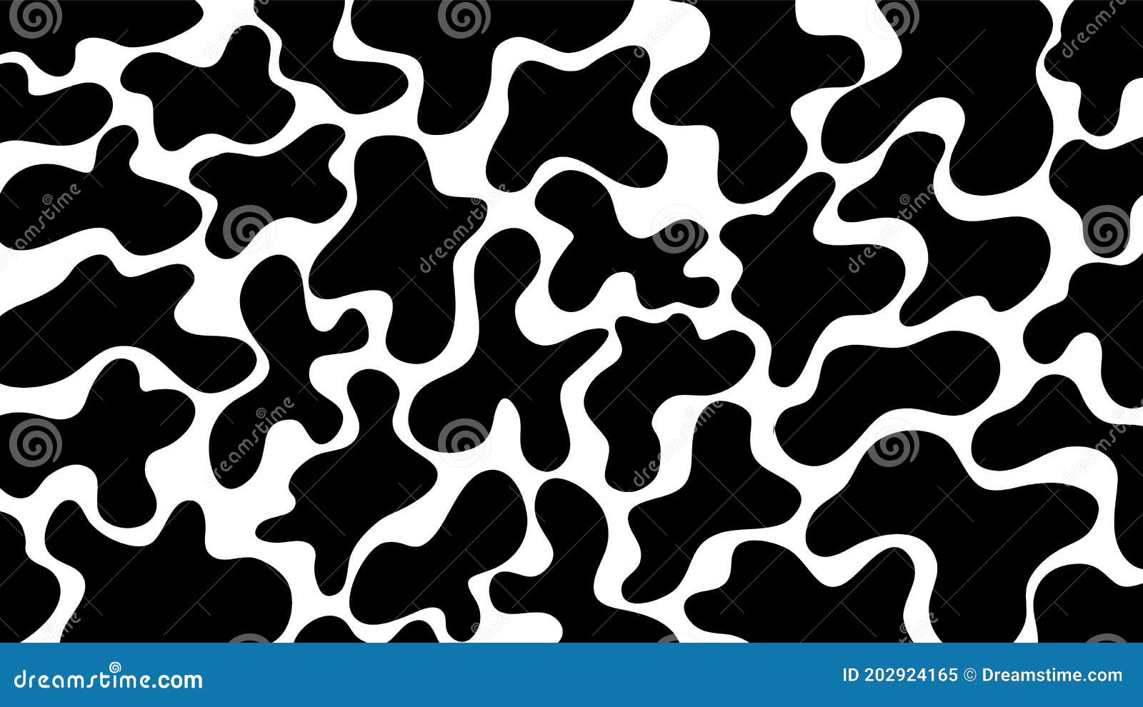 Black Spotted Pattern. Vector Illustration. Stock Vector - Illustration ...