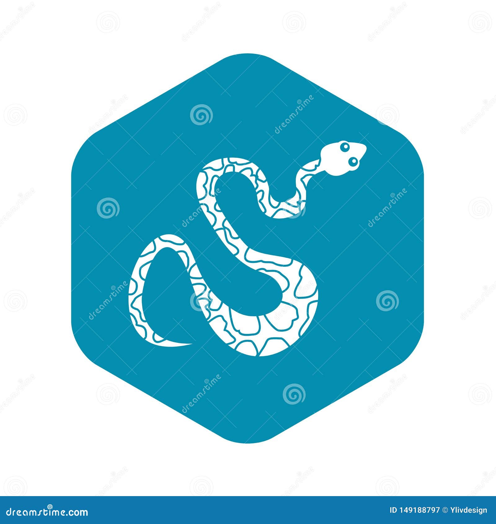 Black Spotted Snake Icon, Simple Style Stock Vector - Illustration of ... Black Spotted Snake Icon, Simple Style Stock Vector - Illustration of ...