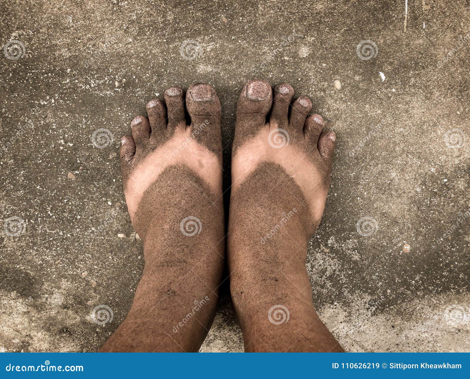 Black foot stock image. Image of outdoors, freedom, brown - 110626219