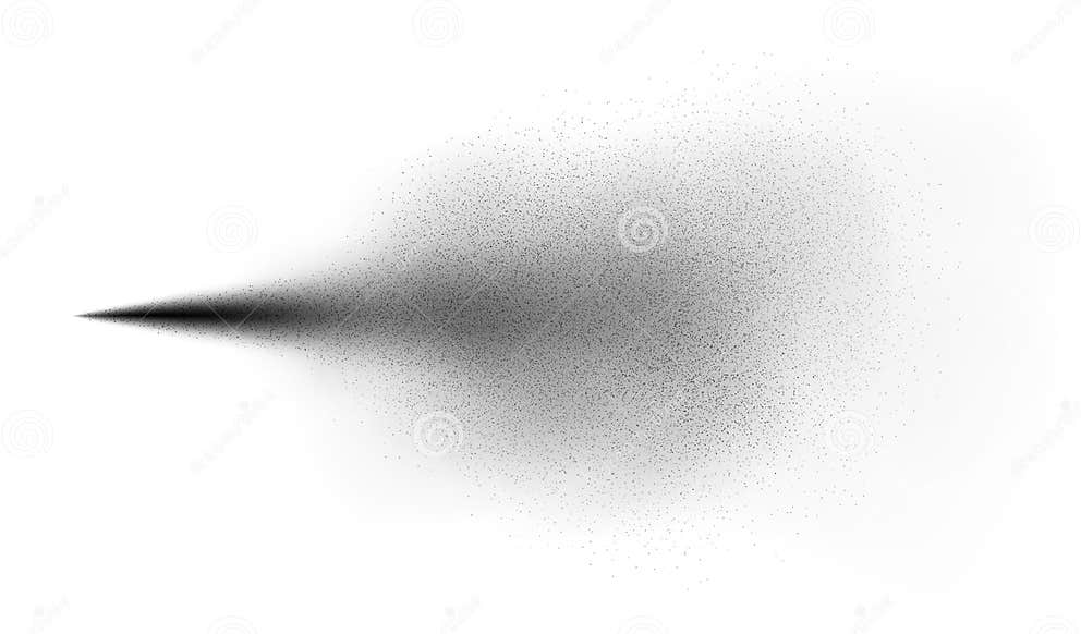 Black Spray Paint, Atomizer or Deodorant Splash, Sprayer Effect ...