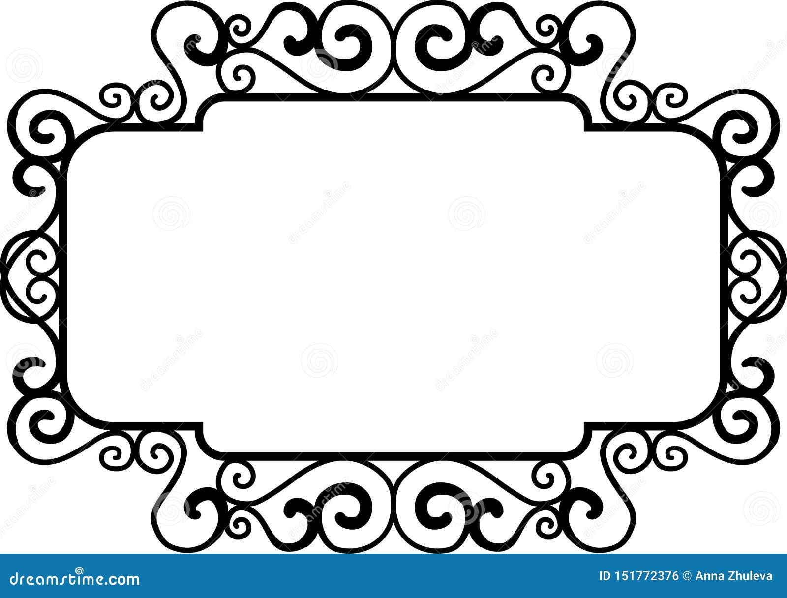 Vintage Square Borders