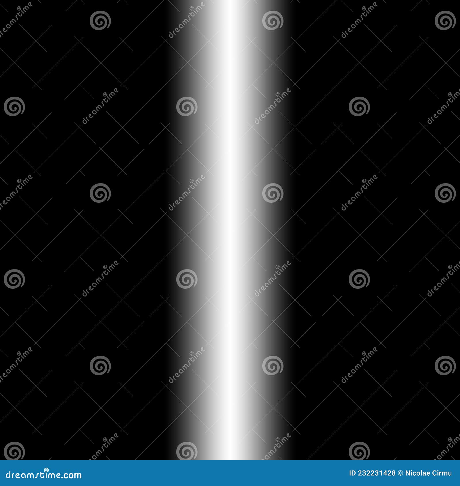 Black Square with White Vertical Gradient. Stock Illustration ...