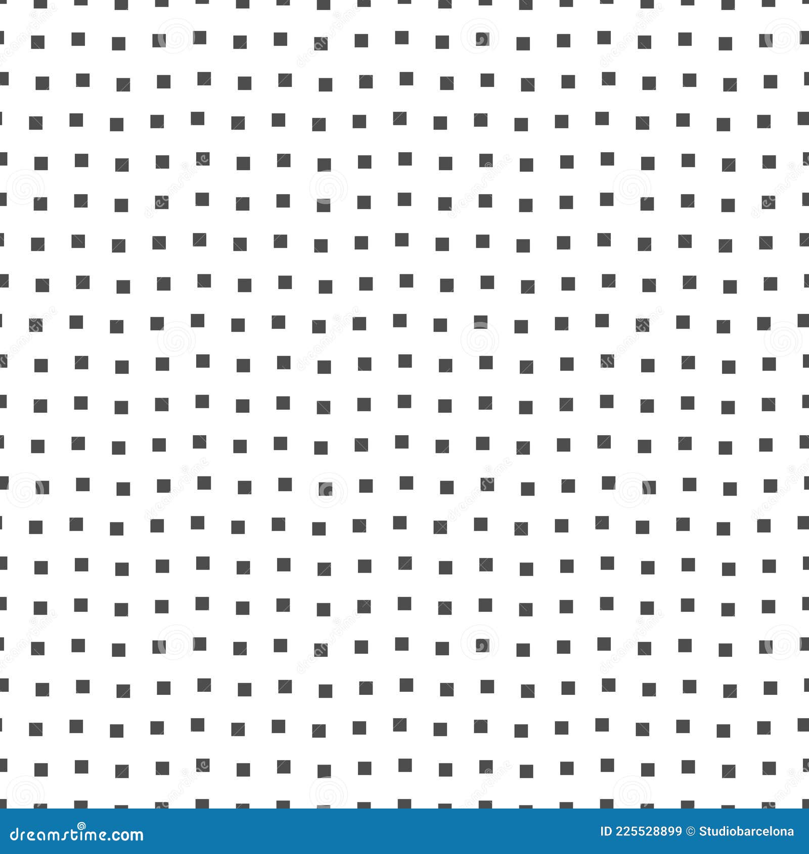 Black Squares Monochrome Seamless Geometric Pattern Stock Vector ...