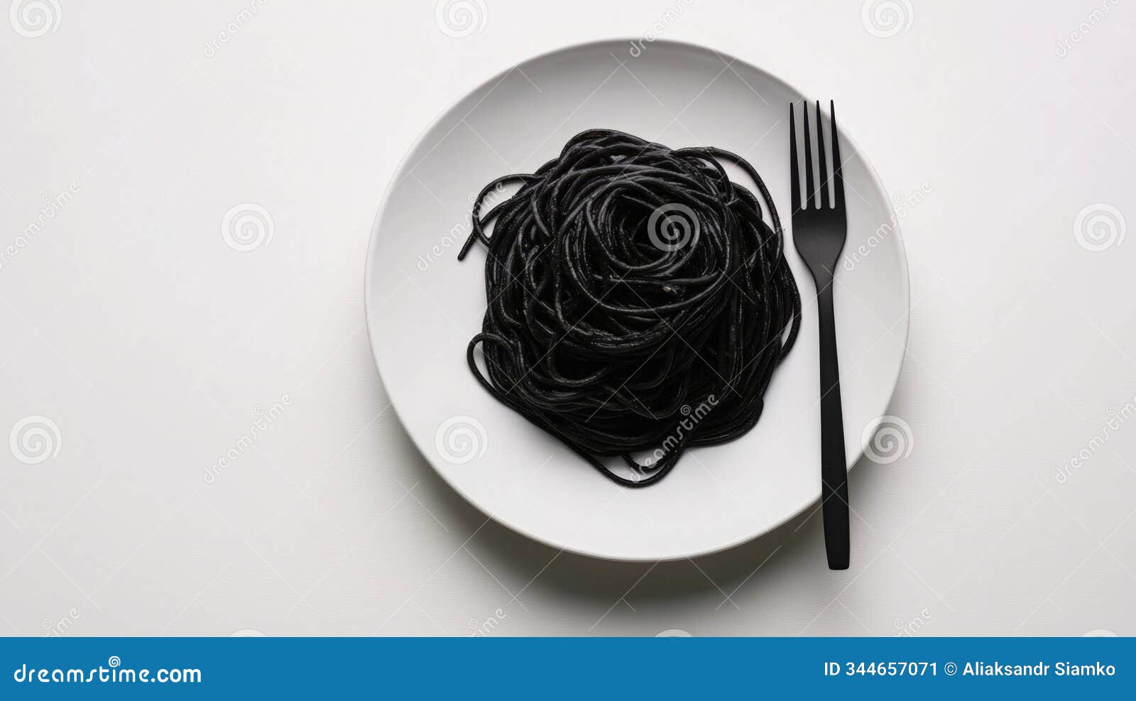 Fork With Squid , Hand Draw Sketch Vector. | CartoonDealer.com #100456748