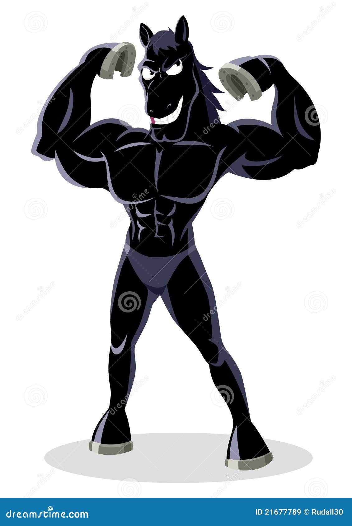 Black Stallion stock vector. Illustration of isolated - 21677789