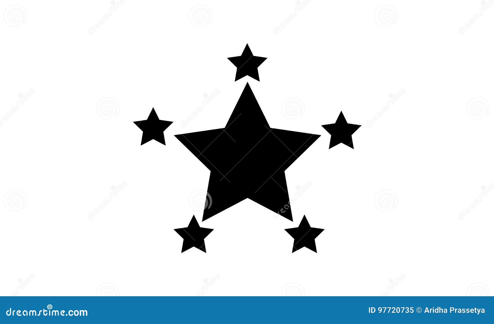 Black Star Style Abstract Background Stock Vector - Illustration of ...