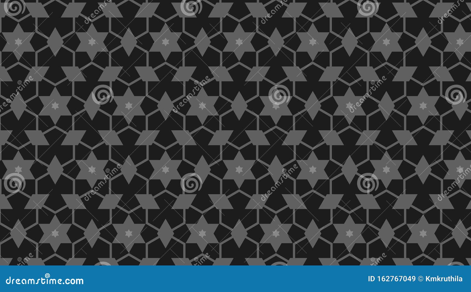Black Stars Background Pattern Design Stock Vector - Illustration of ...
