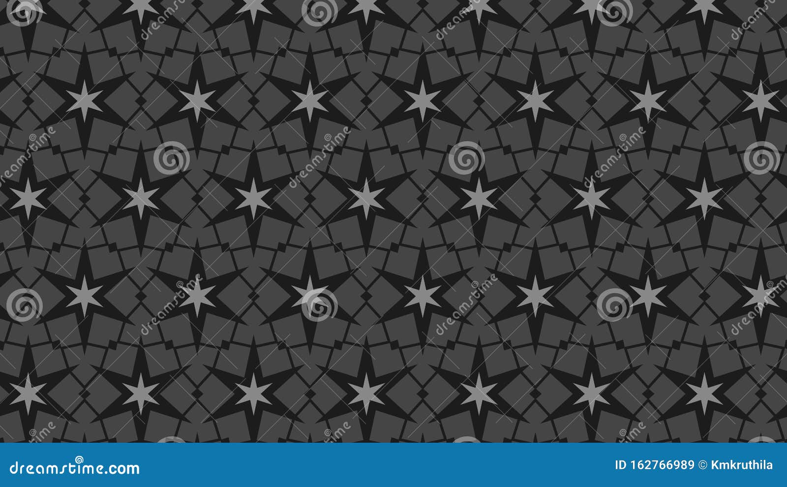 Black Stars Pattern Background Stock Vector - Illustration of stars ...
