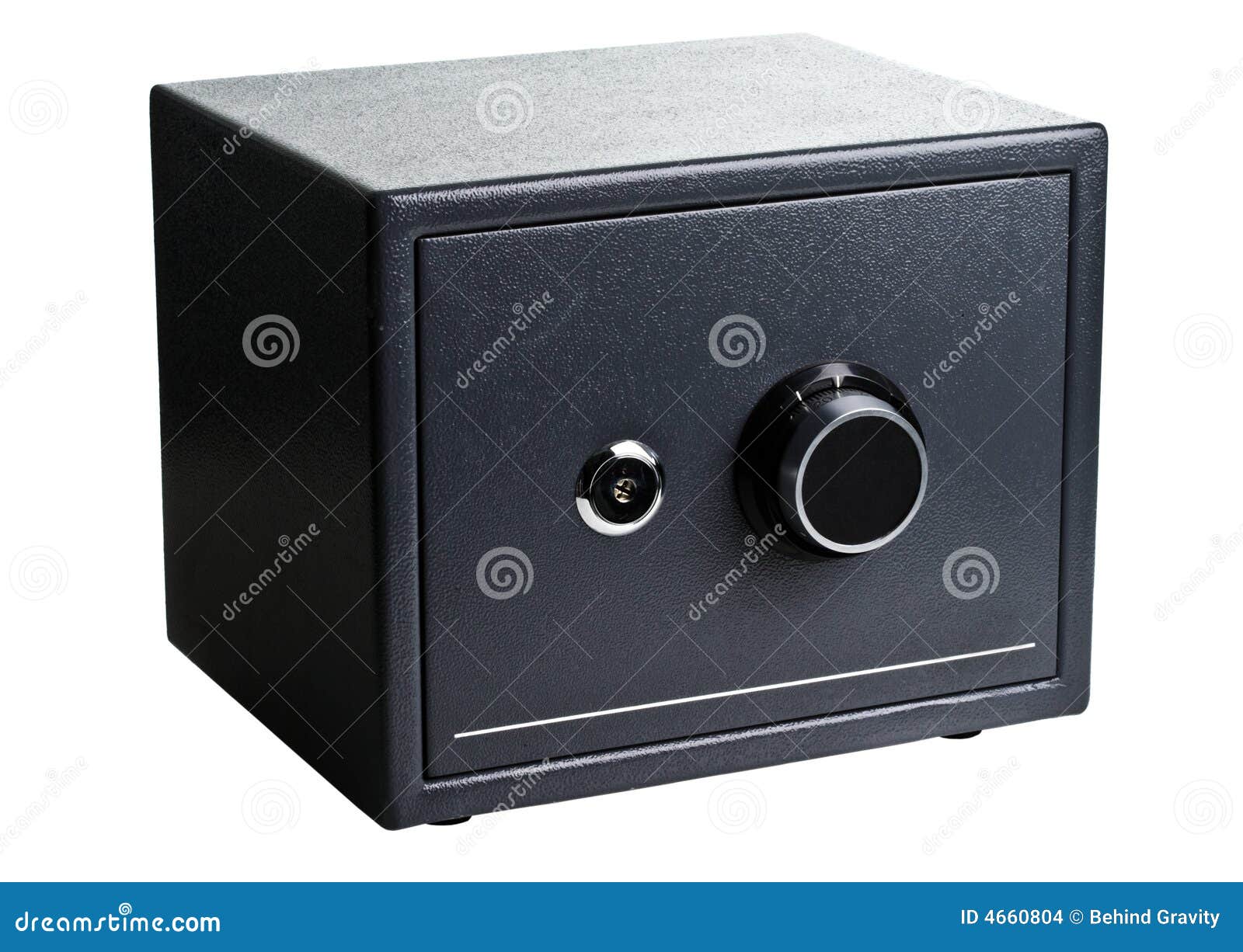 Black steel safe stock photo. Image of safety, locked - 4660804