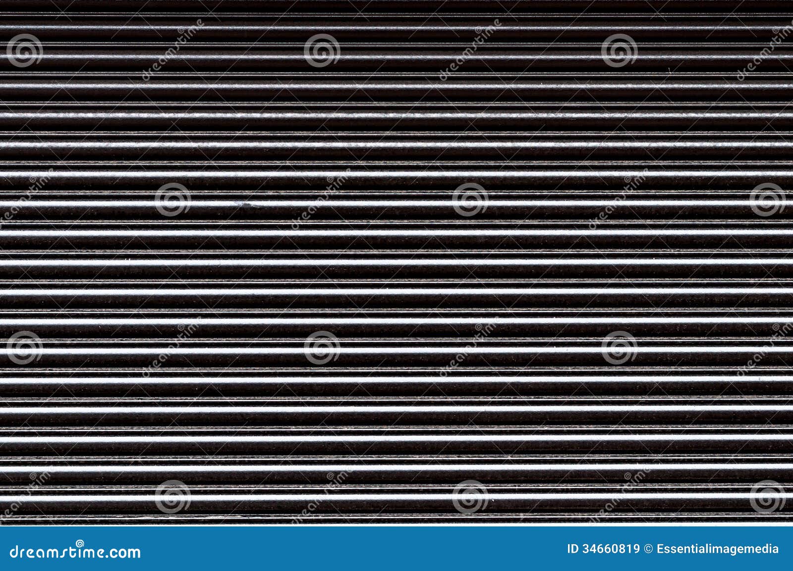 Black Steel Shutters stock image. Image of ironworks - 34660819
