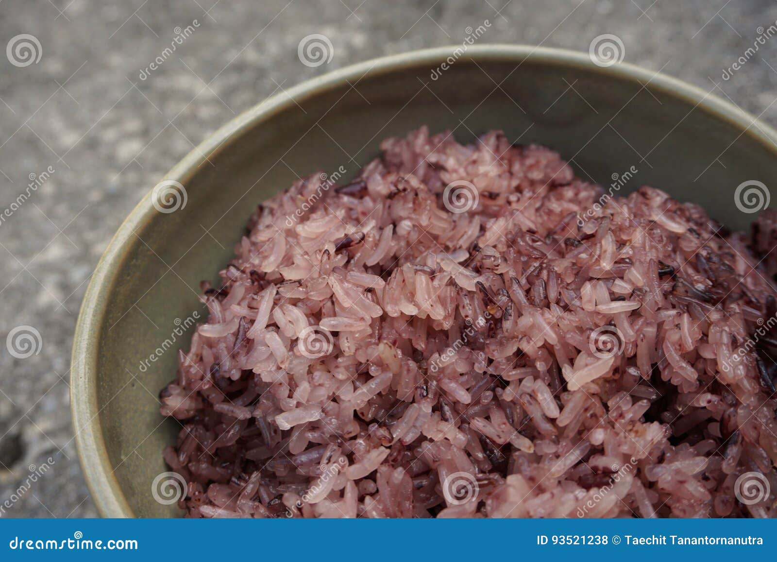 Black sticky rice stock photo. Image of food, diet, close - 93521238