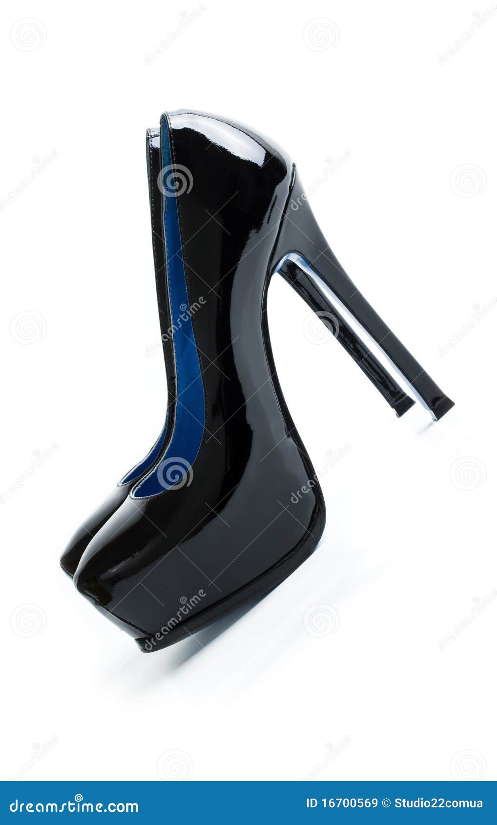 Black Stiletto Shoes stock image. Image of cool, shiny - 16700569