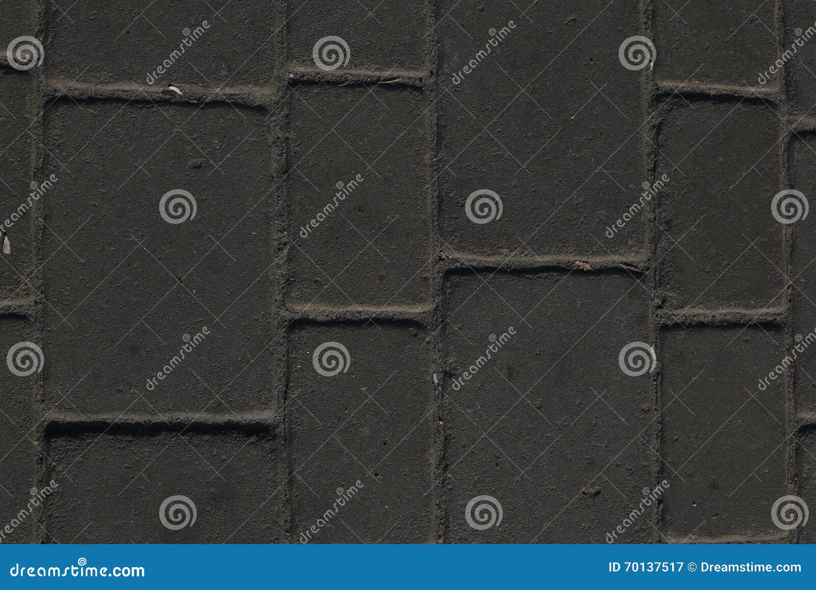 Black Stone Brick Wall Texture or Background Stock Image - Image of ...