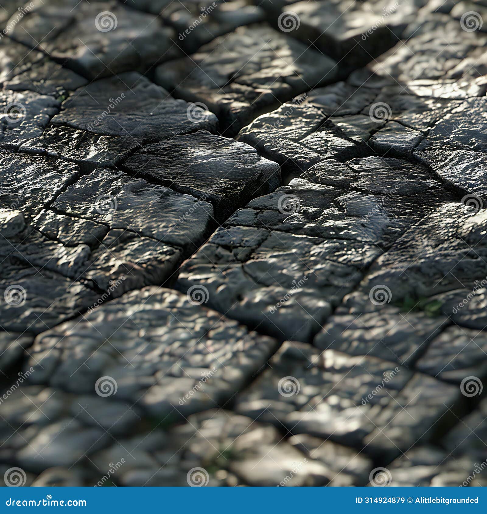 Black Stone Pathway Repeating Pattern Stock Illustration - Illustration ...