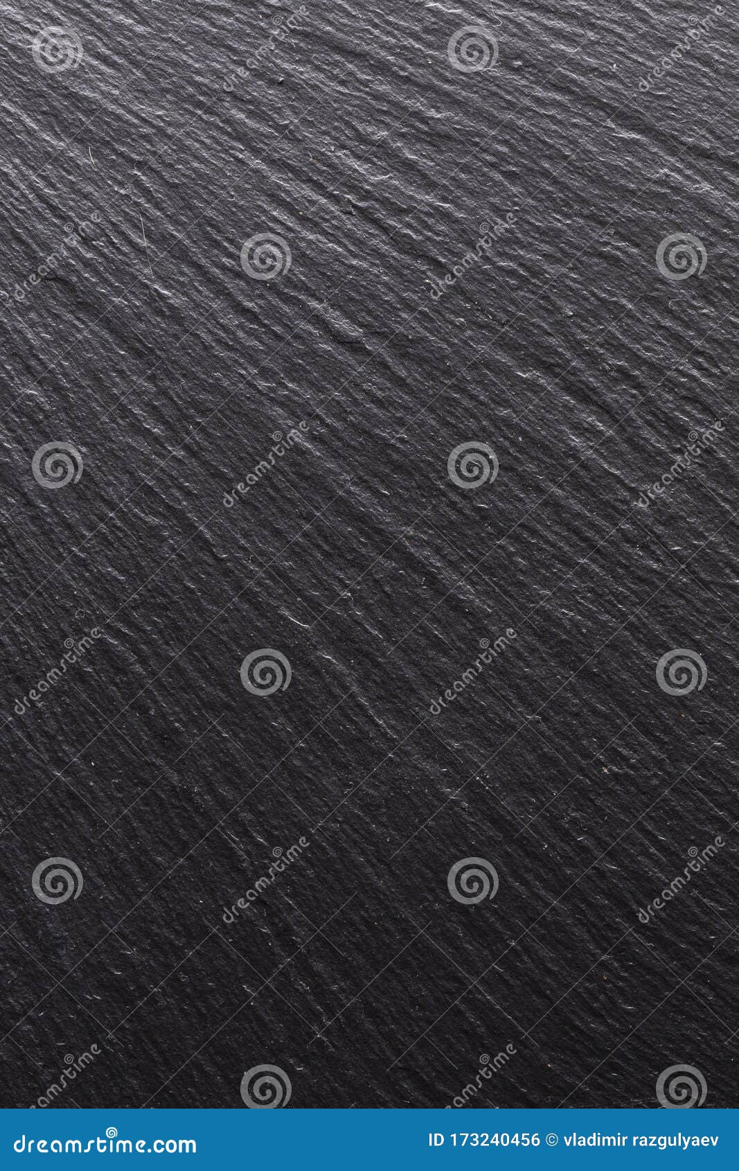 Smooth Black Stone Texture