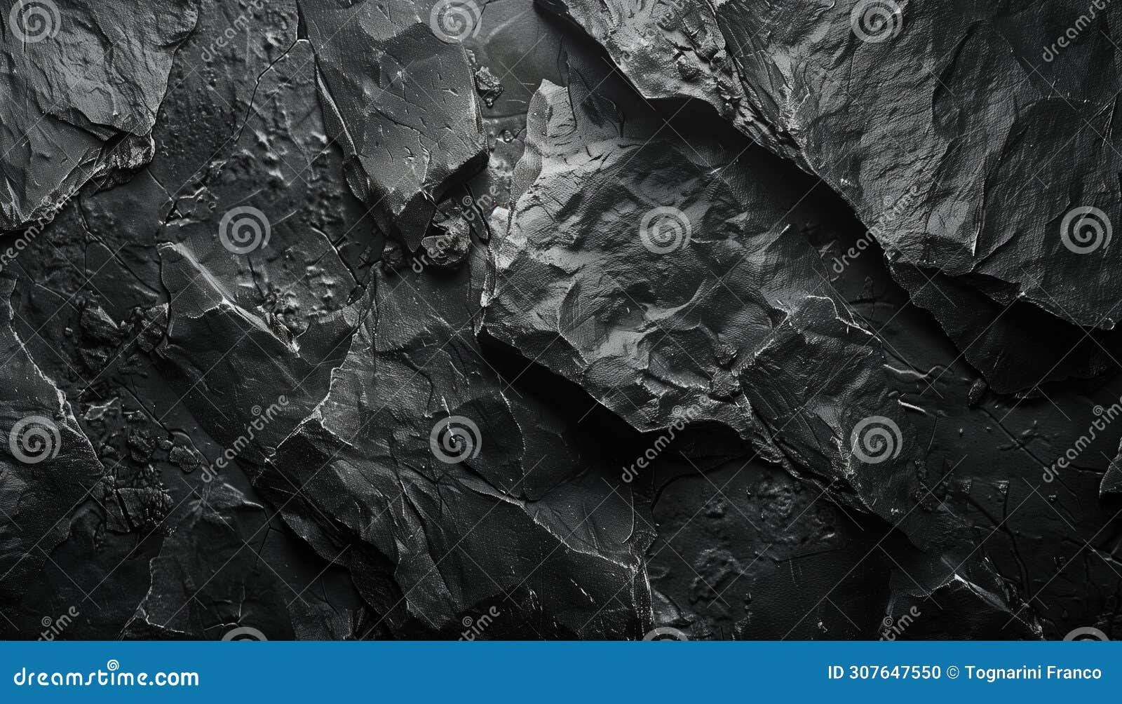 Black Stone Texture, Rock Surface, Cracked Black Stone Surface Texture ...