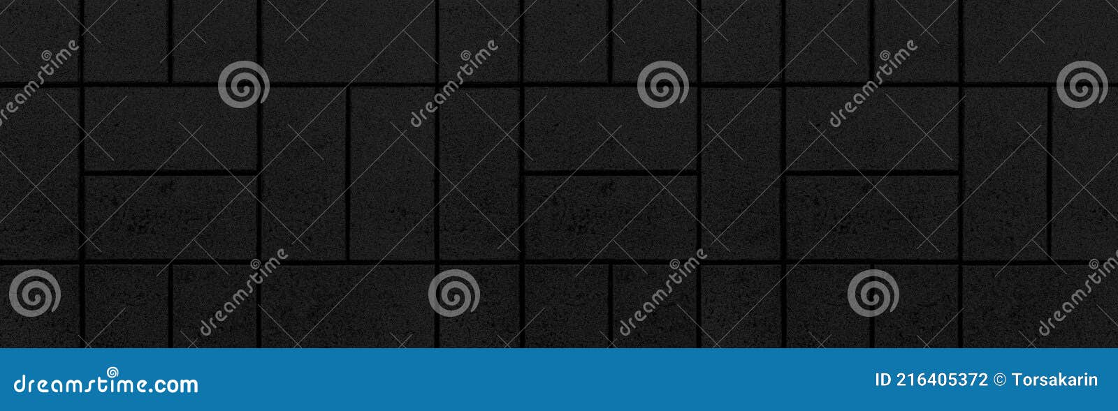 Black Stone Tile Floor Pattern and Seamless Background Stock ...