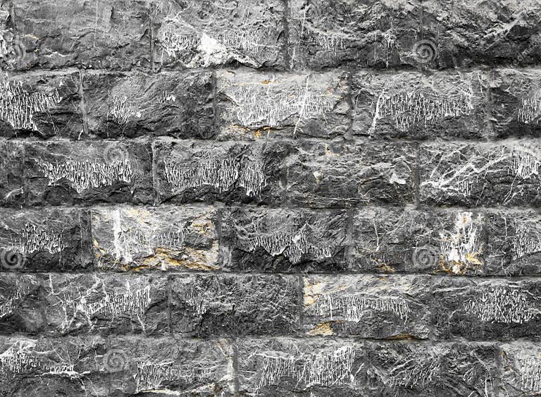 Black stone wall stock image. Image of pattern, background - 12582179