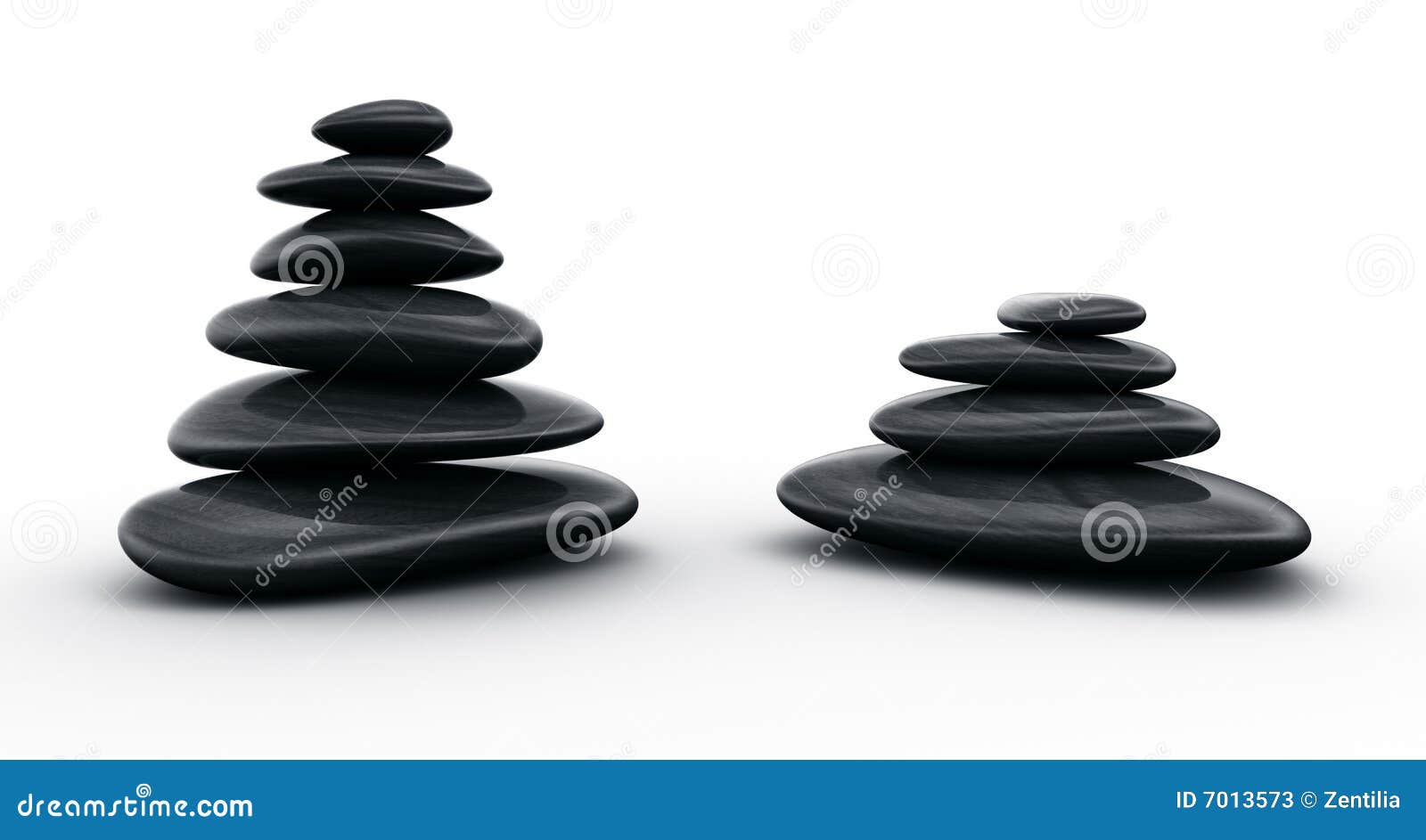 Black stones stacked stock illustration. Illustration of isolated - 7013573