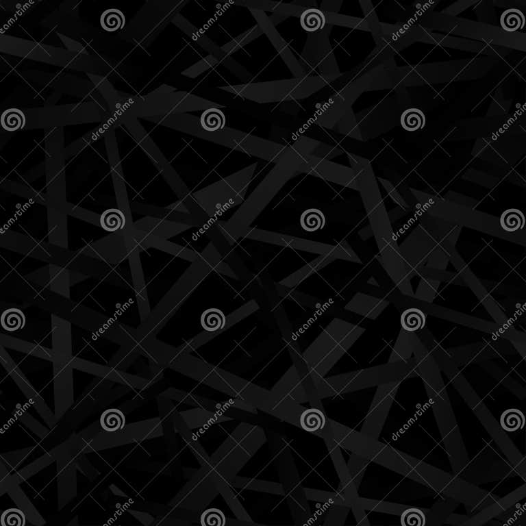 Black Straw Seamless Pattern. Glowing Gradient Repeating Texture Stock ...