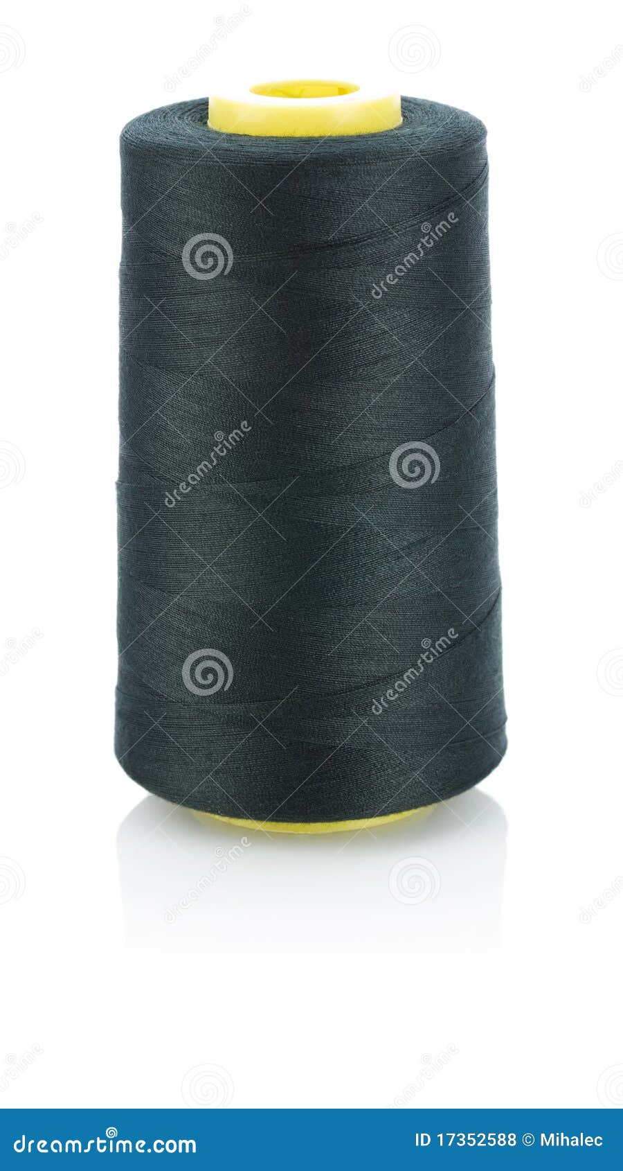 Black string stock photo. Image of textile, cotton, hobbies - 17352588