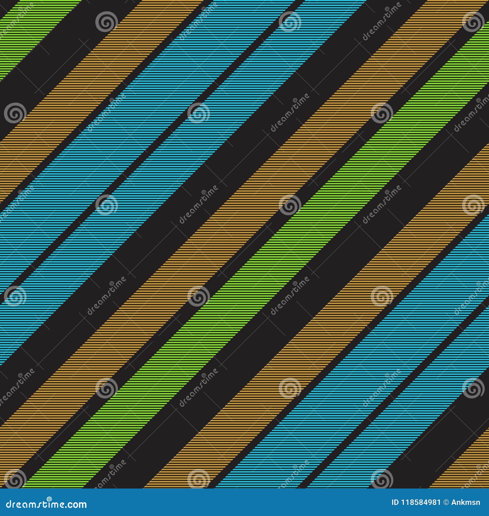 Black Striped Fabric Texture Seamless Pattern Stock Vector ...